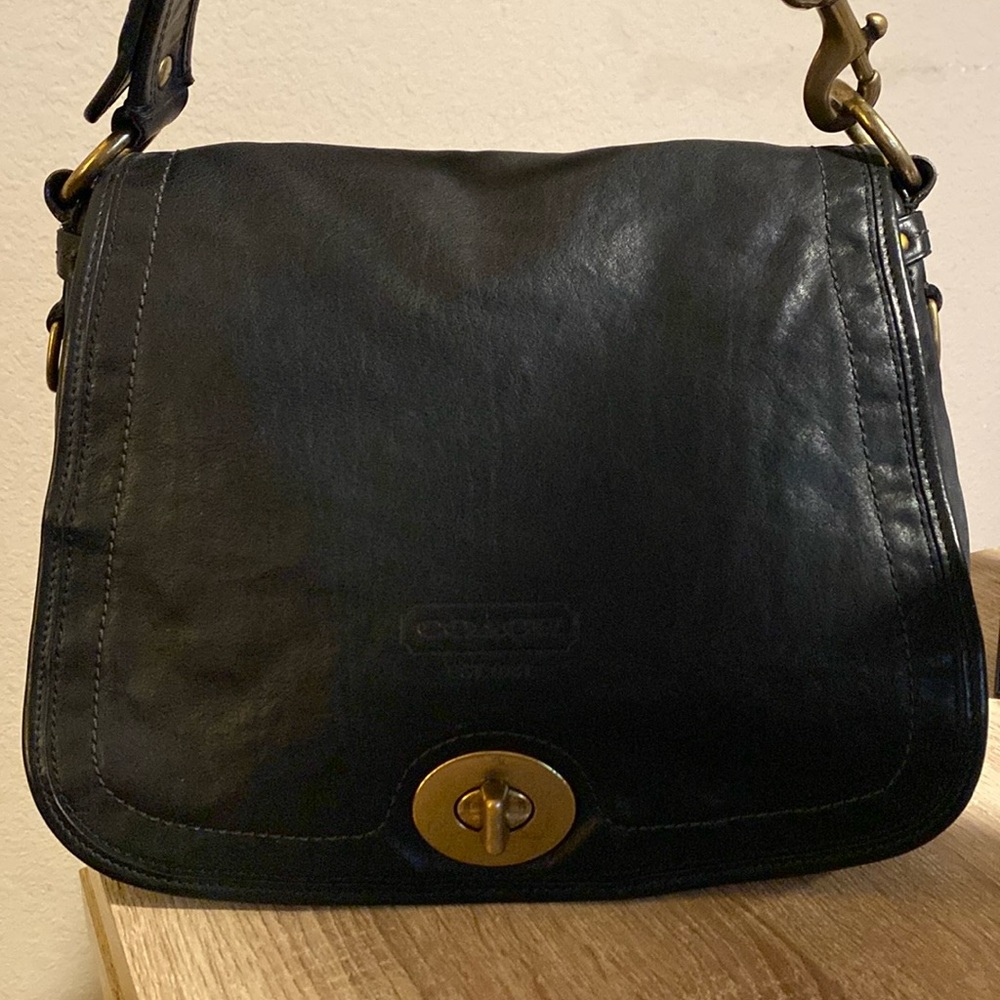 Coach Legacy Ali Flap 65th Anniversary Bag - Gem